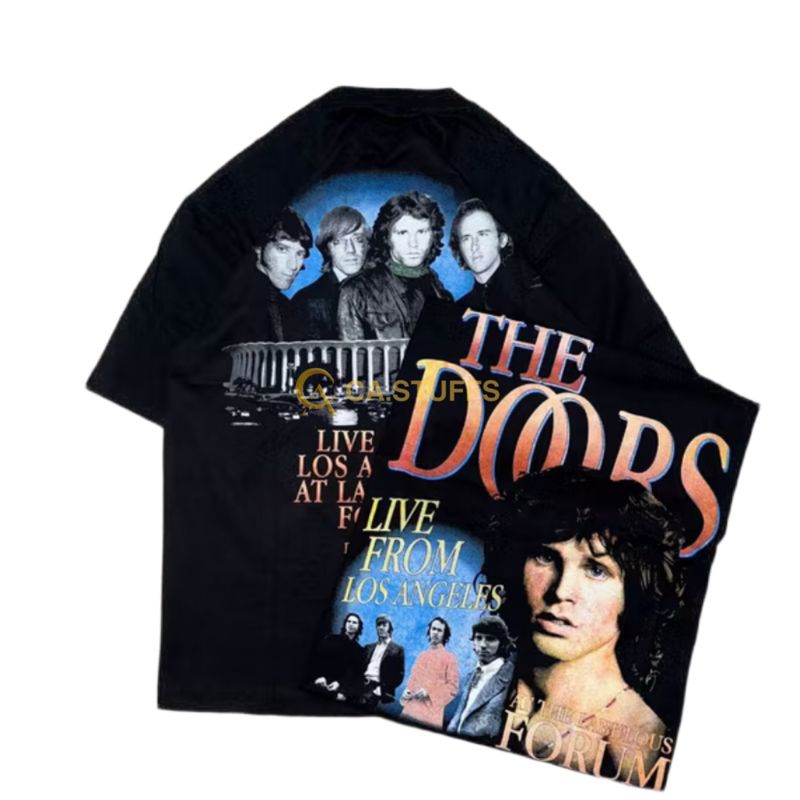 Kaos Band Merch Pull & Bear The Doors (Unisex) NETT PRIe - Preloved