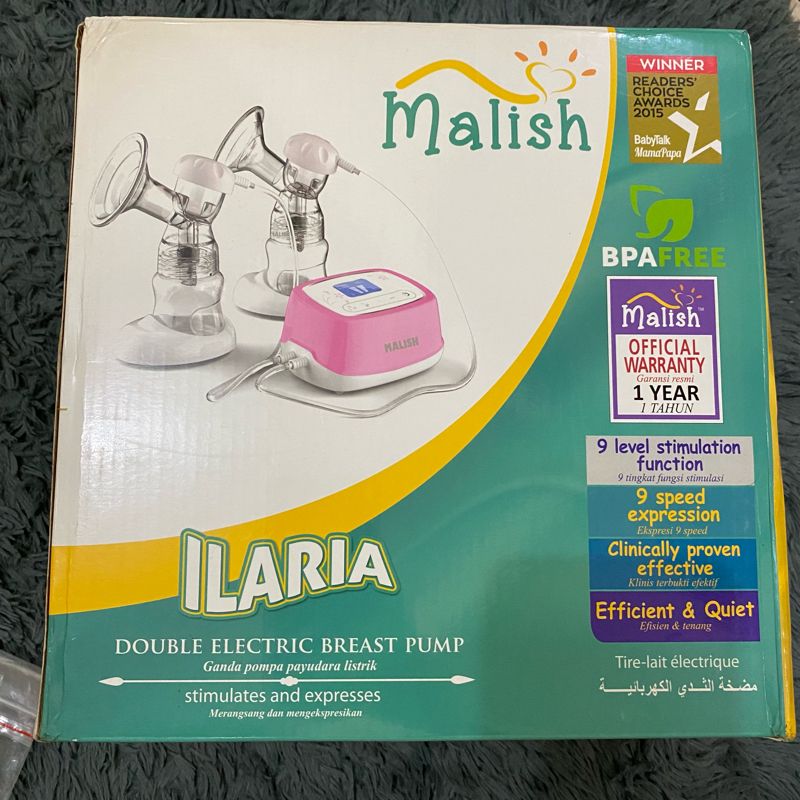 Preloved Breast Pump Malish Ilaria Pompa Asi Electric Bekas - Preloved