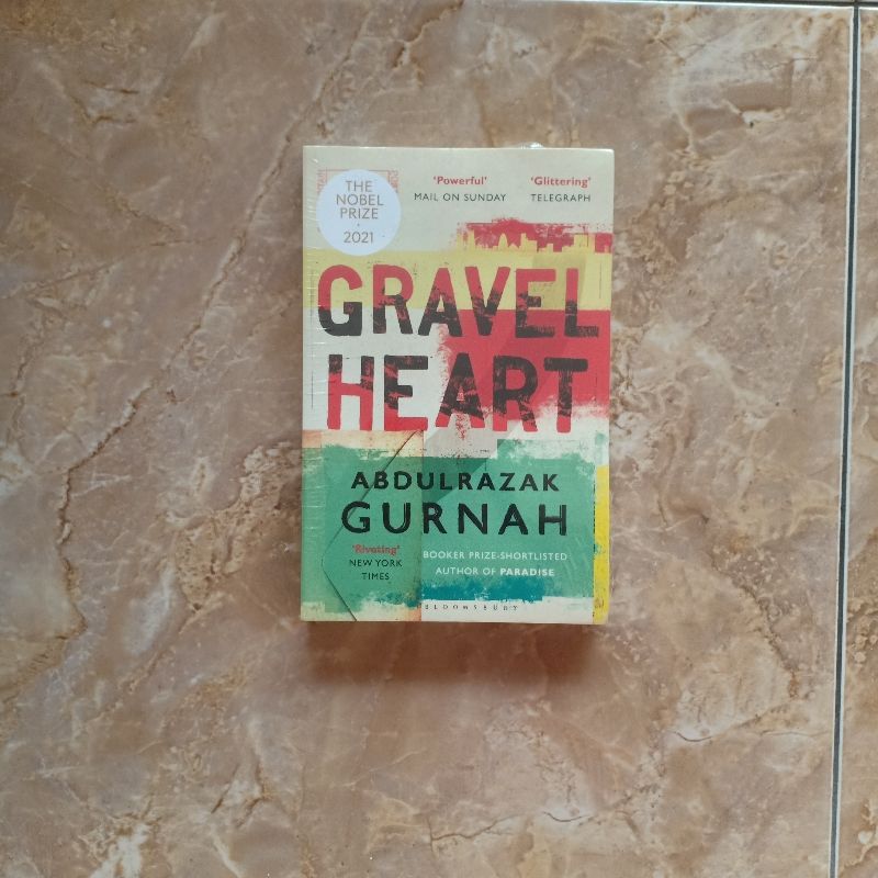 New Sealed Import Novel Eng Gravel Heart Nobel Prize Ori - Preloved