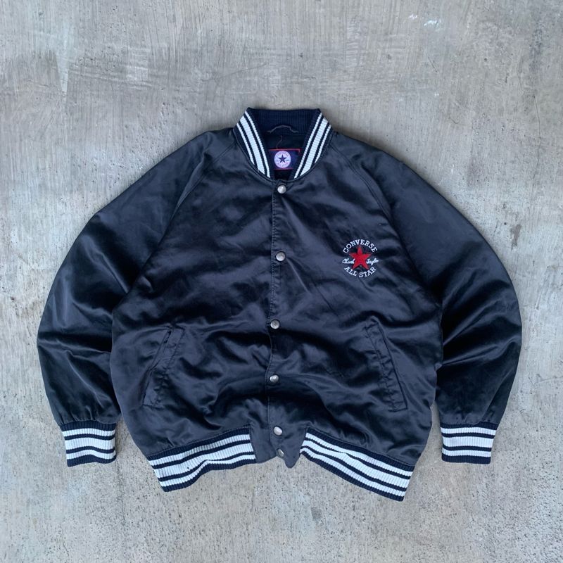 Vintage Converse All star varsity Jacket big logo - Preloved