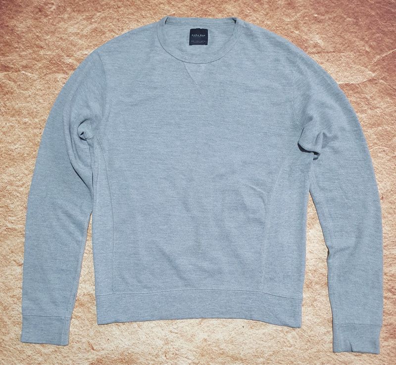 Crewneck Zara Man Basic - Preloved