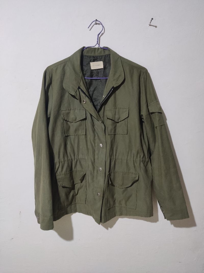 Parka Military M65 Model Bahan Tipis - Preloved