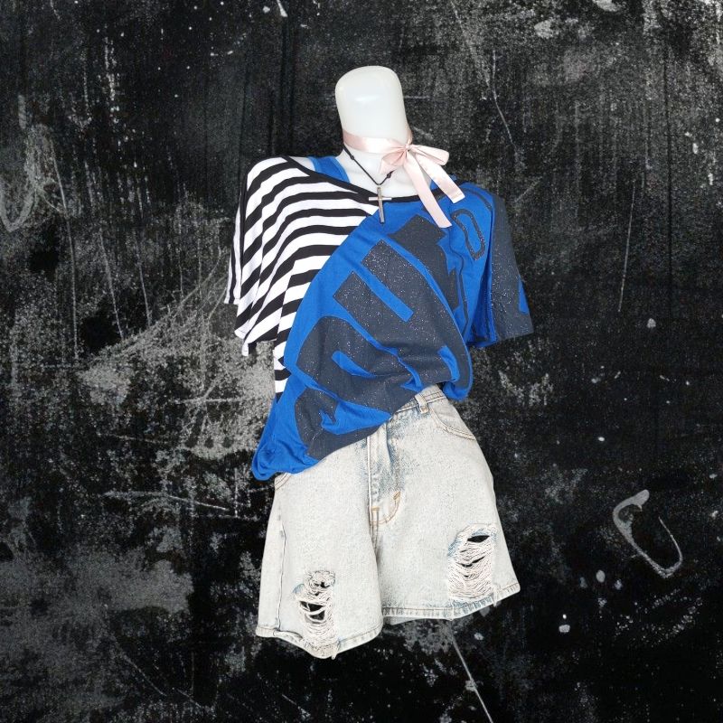 Y2k Graphic acubi fit pinterest cyberpunk skater kids grunge - Preloved