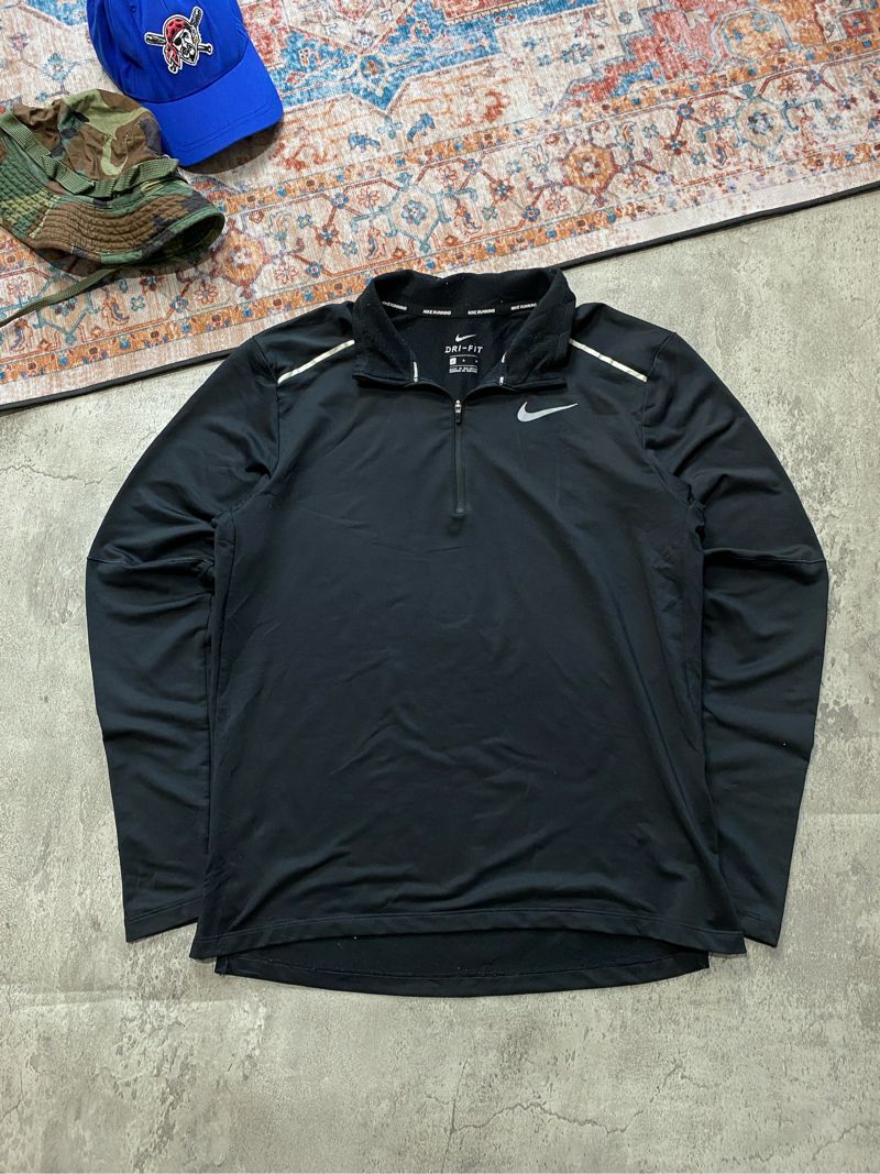BASELAYER JERSEY HALF ZIP NIKE LOGO RUNNER - Preloved