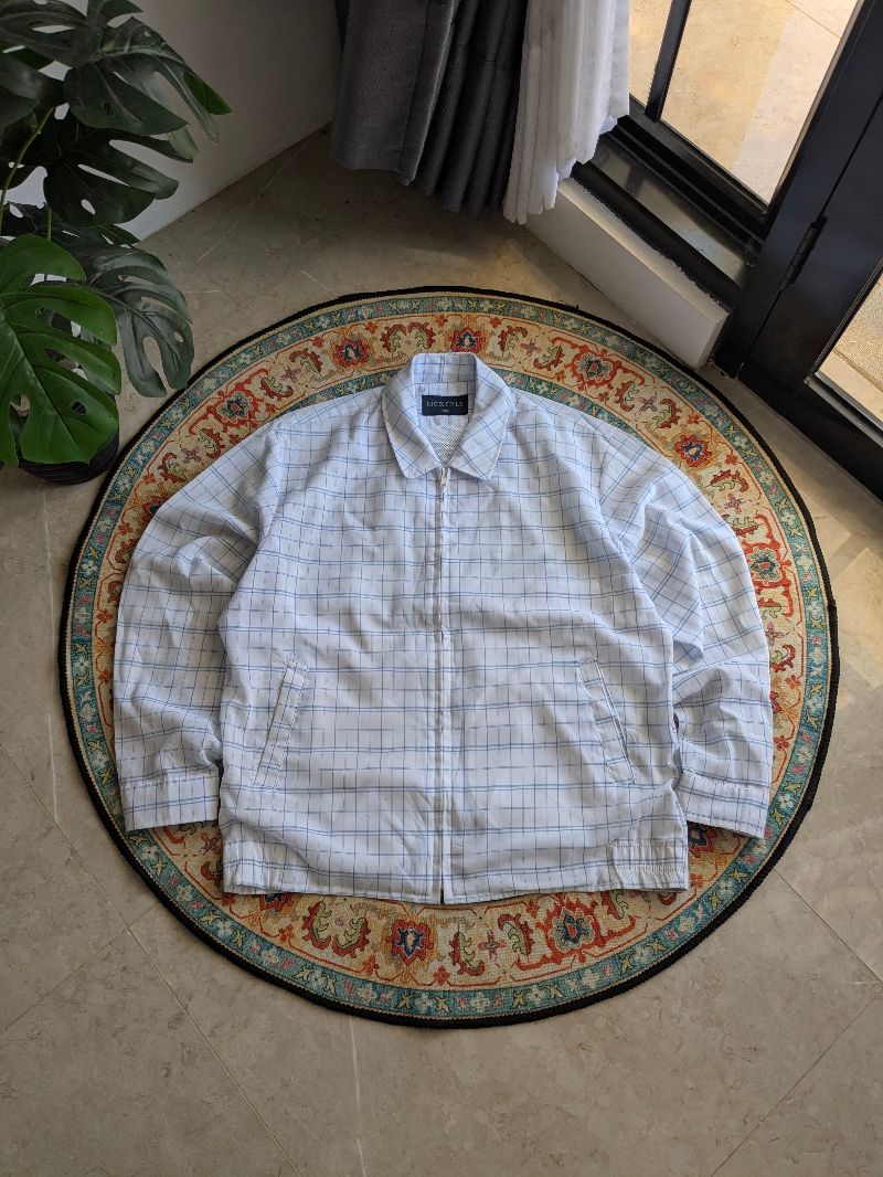 Work Jacket tartan McKinly harington not uniqlo - Preloved