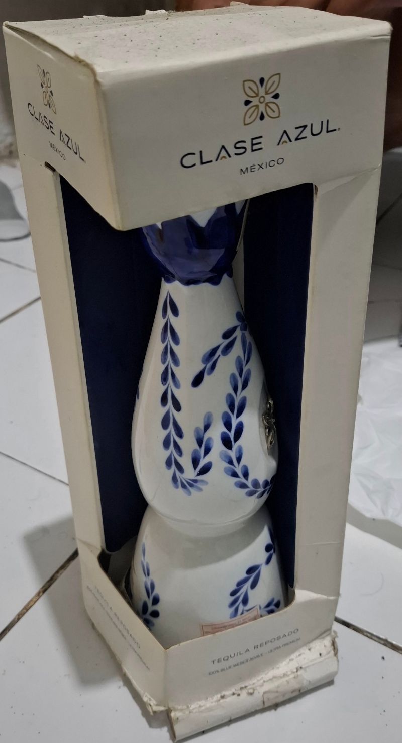 BOTOL CLASE AZUL TEQUILA REPOSADO - Preloved