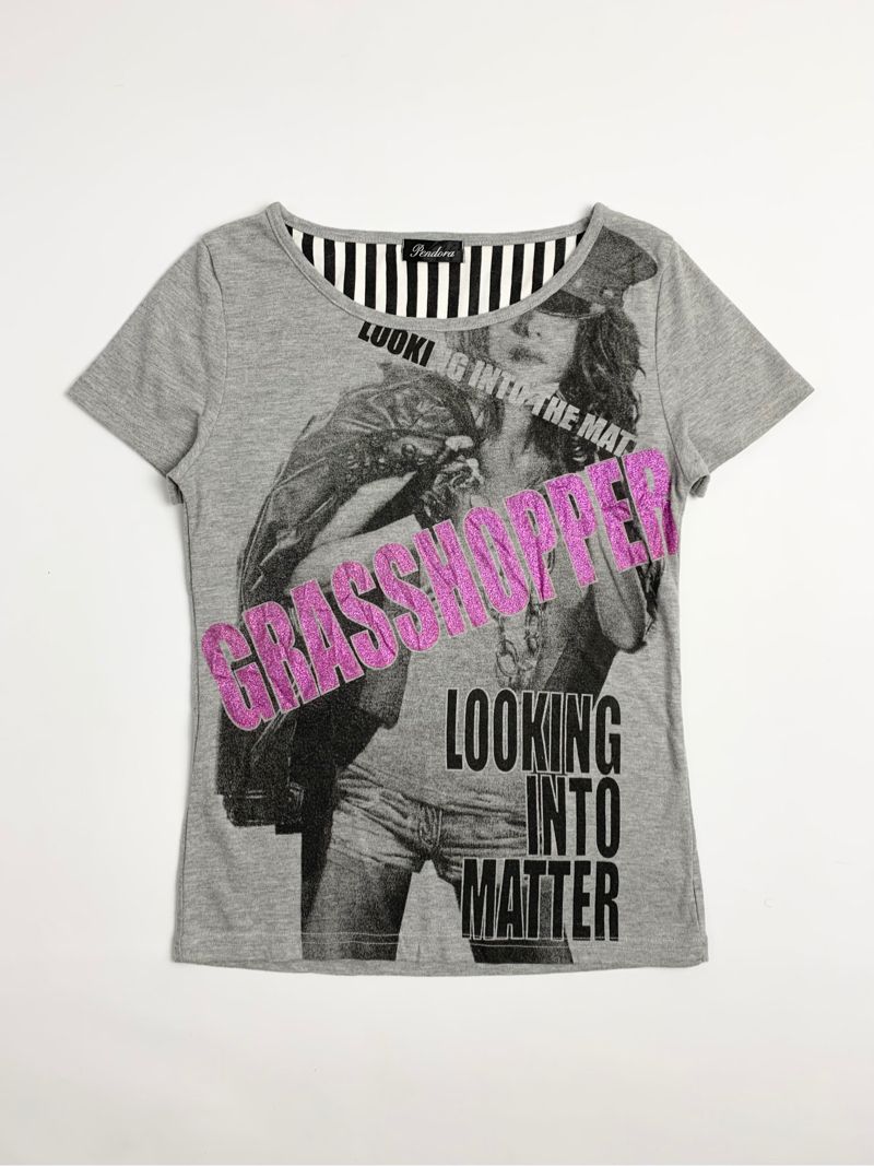 Y2k Pendora Tee With Girl Graphic Poem - Preloved