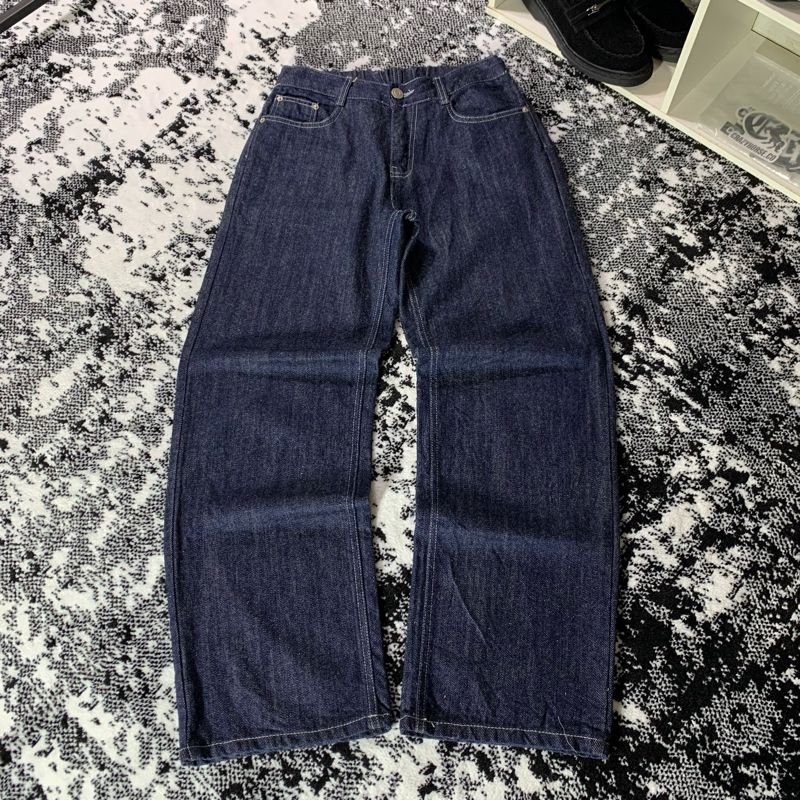[COLLAVO] Baggy Jeans BlueRaw⛓️‍💥 - Preloved