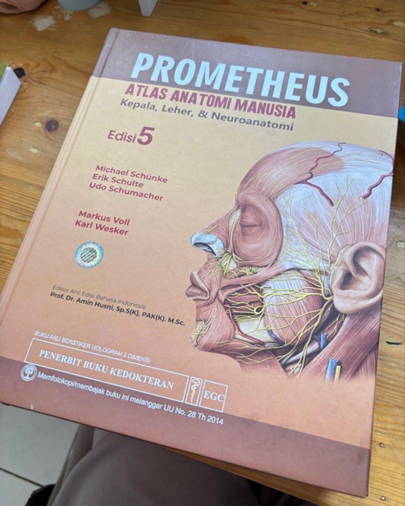 Buku Prometheus Atlas Anatomi Edisi 5 - Preloved