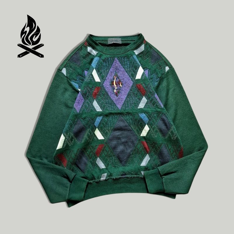 Knitwear Knit Pattern by Bruno de Angelis Milano - Preloved