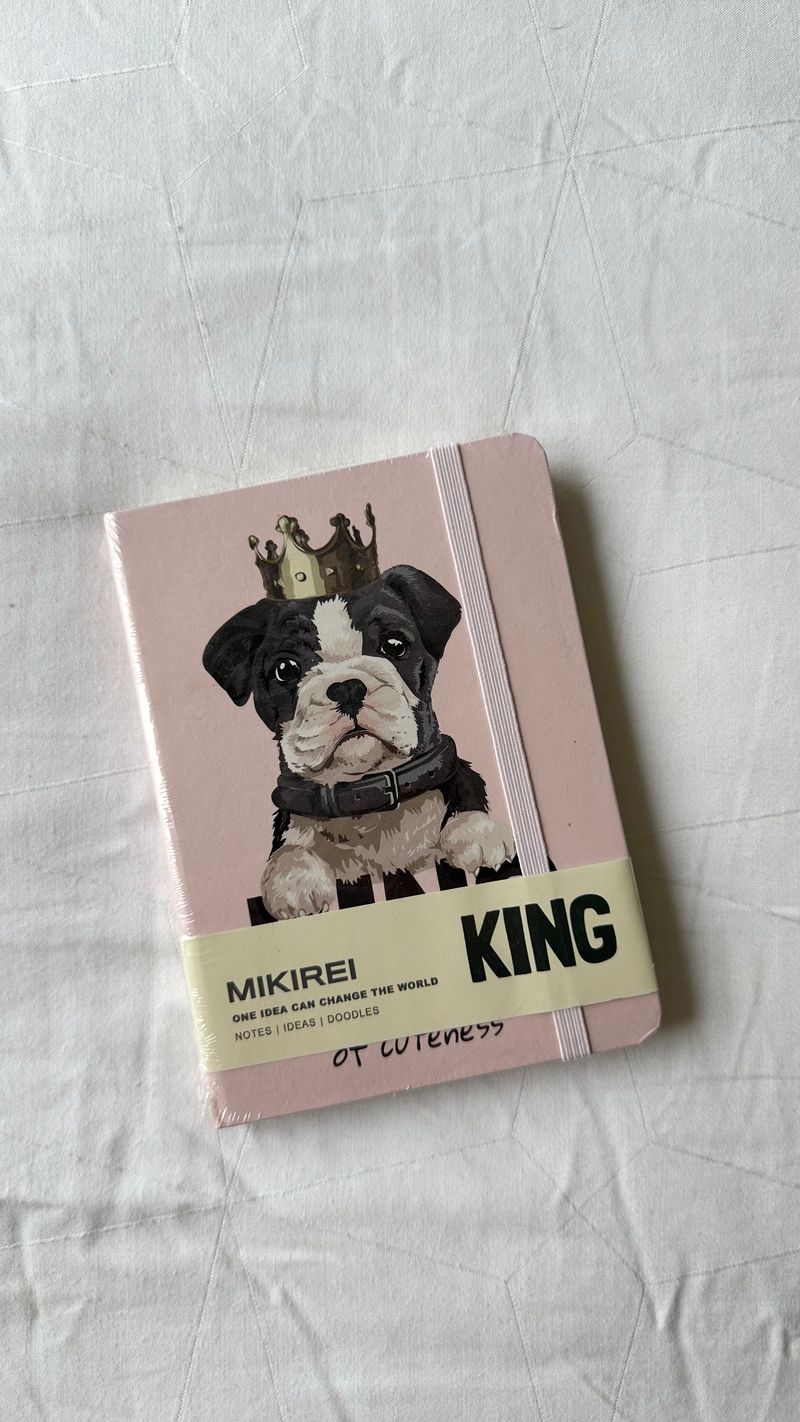 Buku notebook tulis gambar pink - Preloved