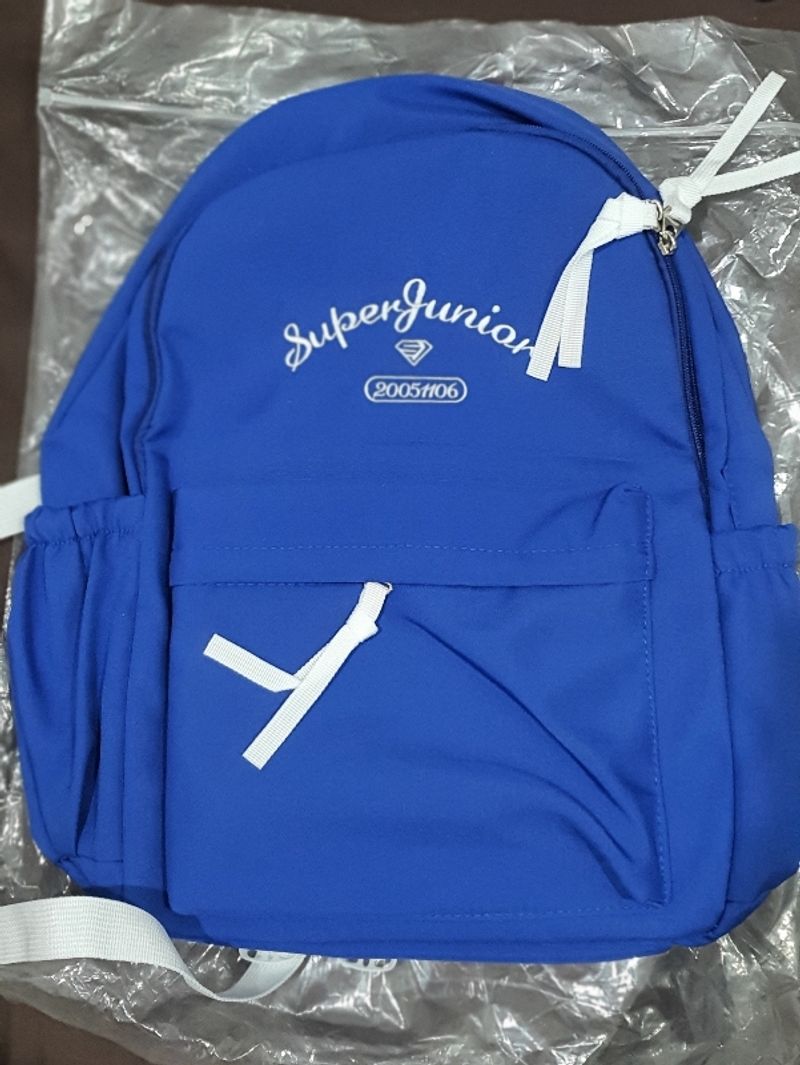 Backpack Super Junior 20th Anniversary Fan Made - Preloved