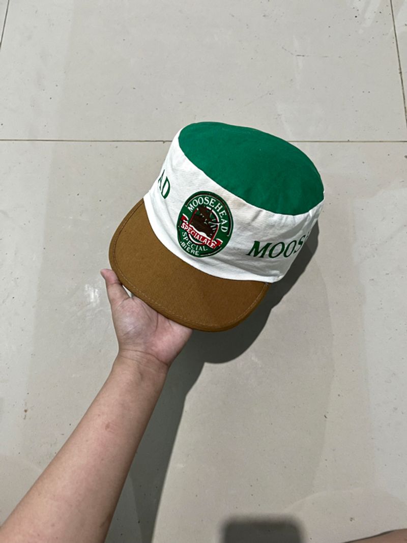 Topi Vintage Moose Head Full Print - Preloved