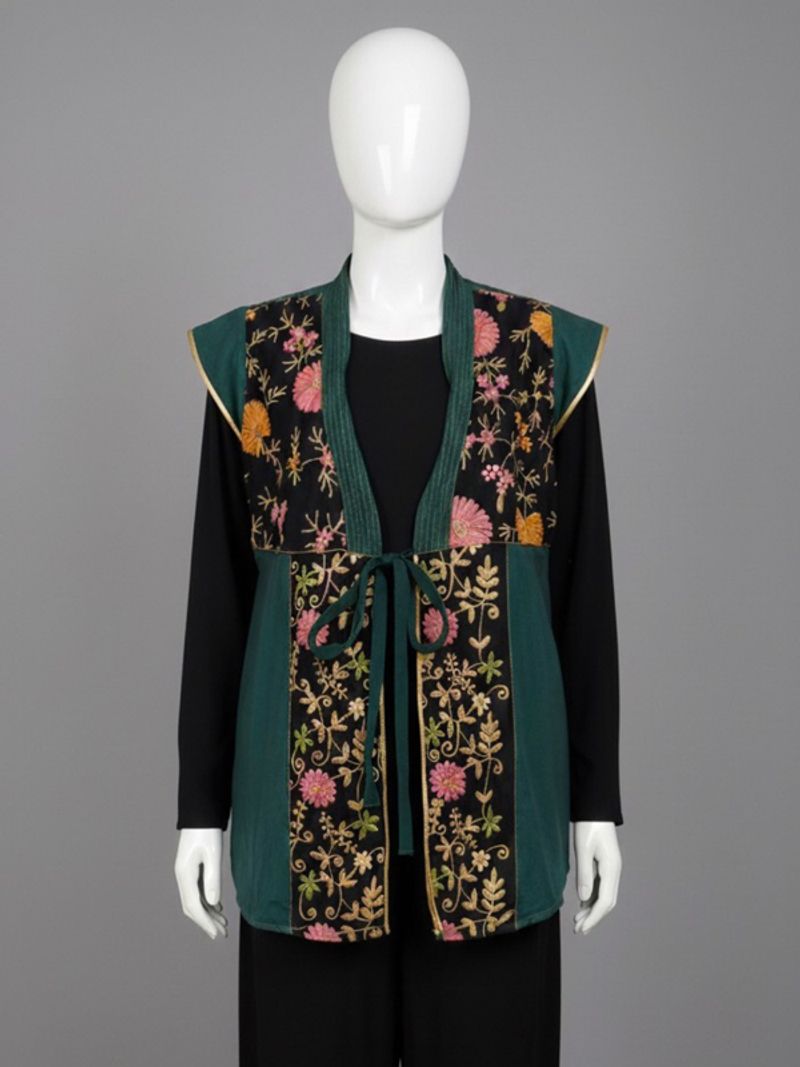 Ethnic Floral Outer — Boho Chic Style - Preloved