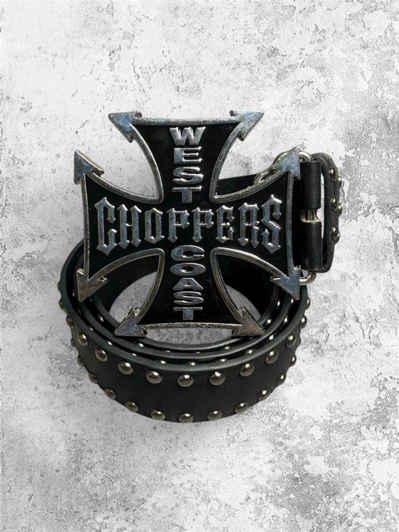 RARE! Y2k Belt West Coast Choppers 2000s Biker Classic - Preloved