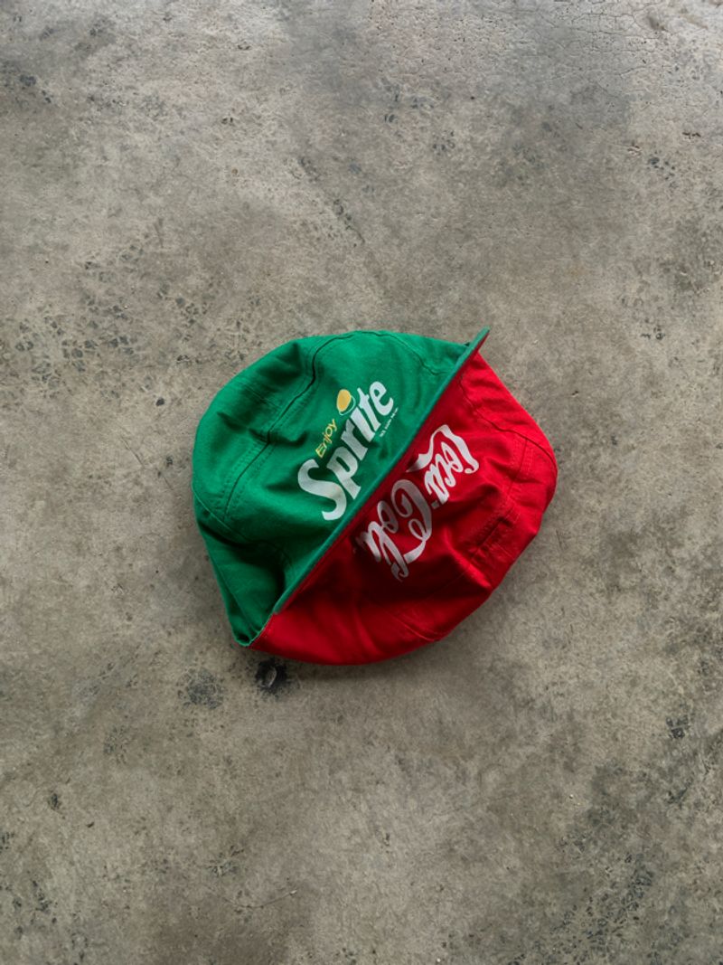 Vintage 2in1 Coca Cola x Sprite Hat - Preloved