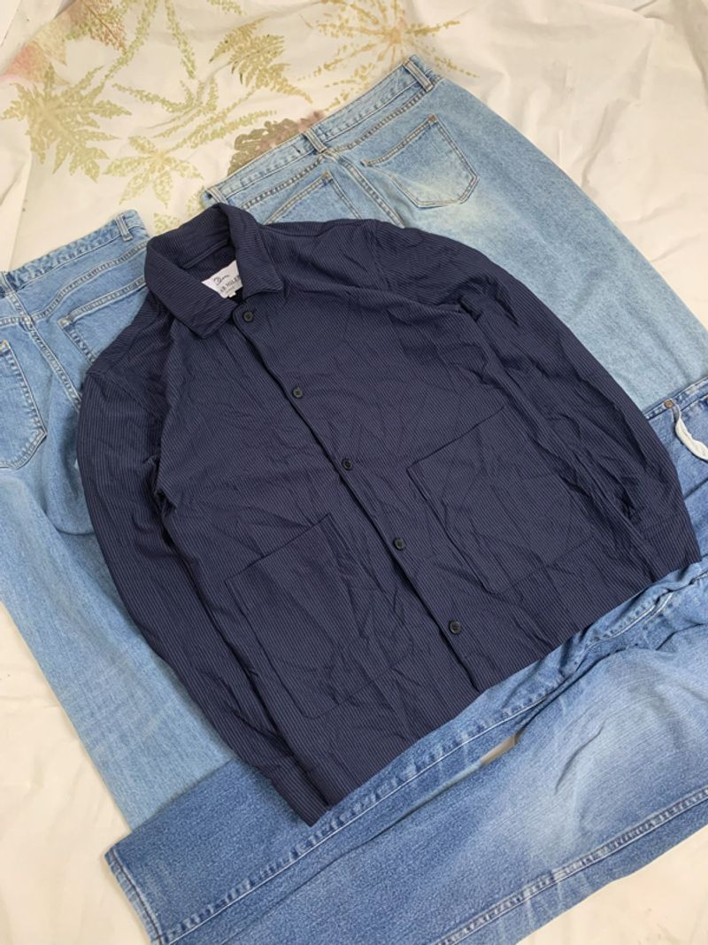 CHORE JACKET DEAR MILLER STRIPE PARKA HARINGTON SEMI FORMAL - Preloved
