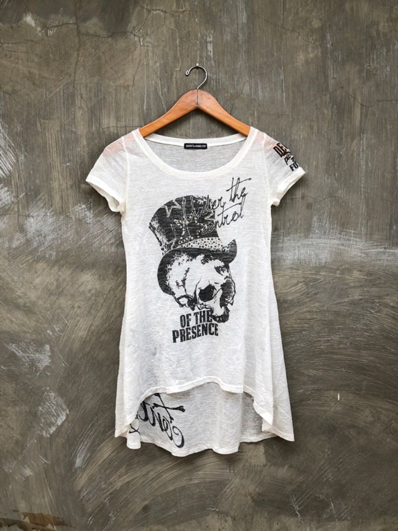 Y2K Ghost Of Harlem Women Tops LGB GOA HYSTERIC VKEI STYLE - Preloved