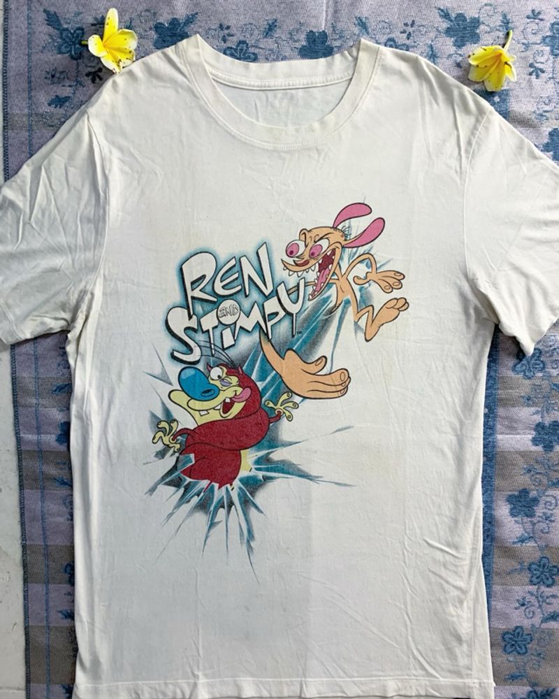 VINTAGE CARTOON REN AND STIMPY - Preloved