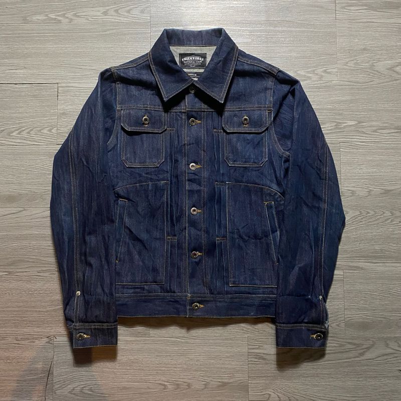 Frizmworks type 2 raw denim jacket - Preloved