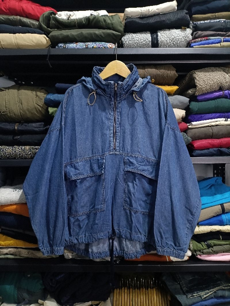 GU Half-zip Double-pocket Anorak Jacket - Preloved