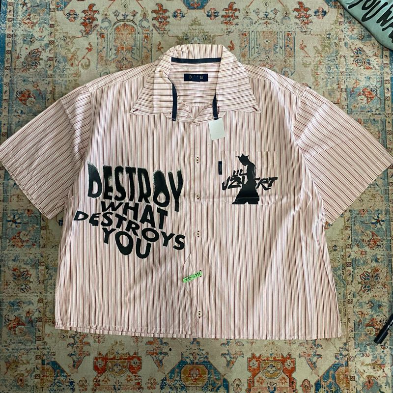 Boxy Shirt Custom - Preloved