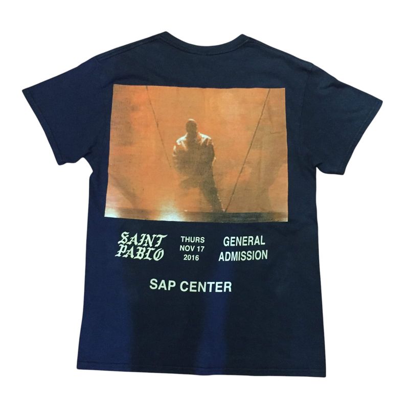 Faded Kanye West Saint Pablo Tour Merch San Jose 2016 - Preloved