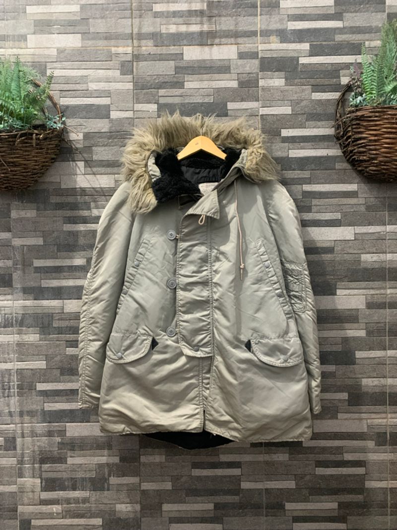 ALPHA INDUSTRIES N-3B Extreme Cold Weather Parka Jacket - Preloved