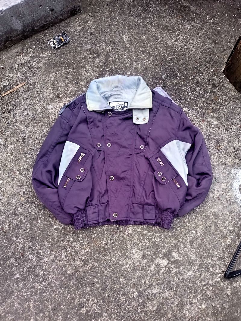 Roberta Pollini Vintage Track jacket Pria purple - Preloved